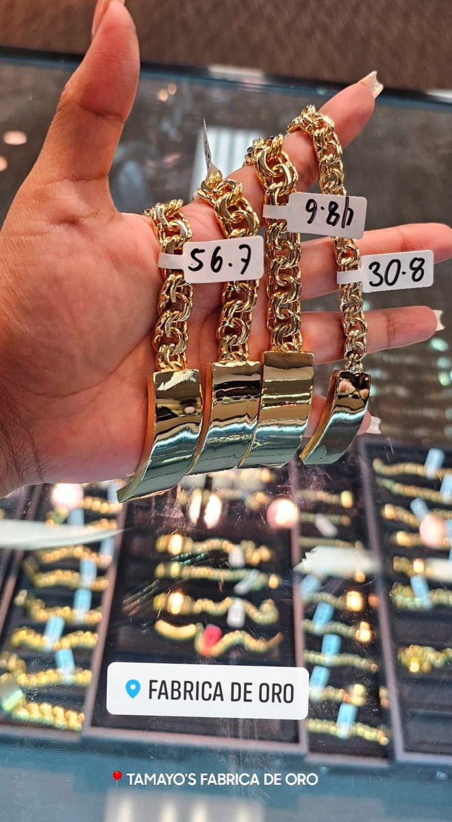 Custom Regular Chino Link Bracelet – TAMAYO GOLD LLC